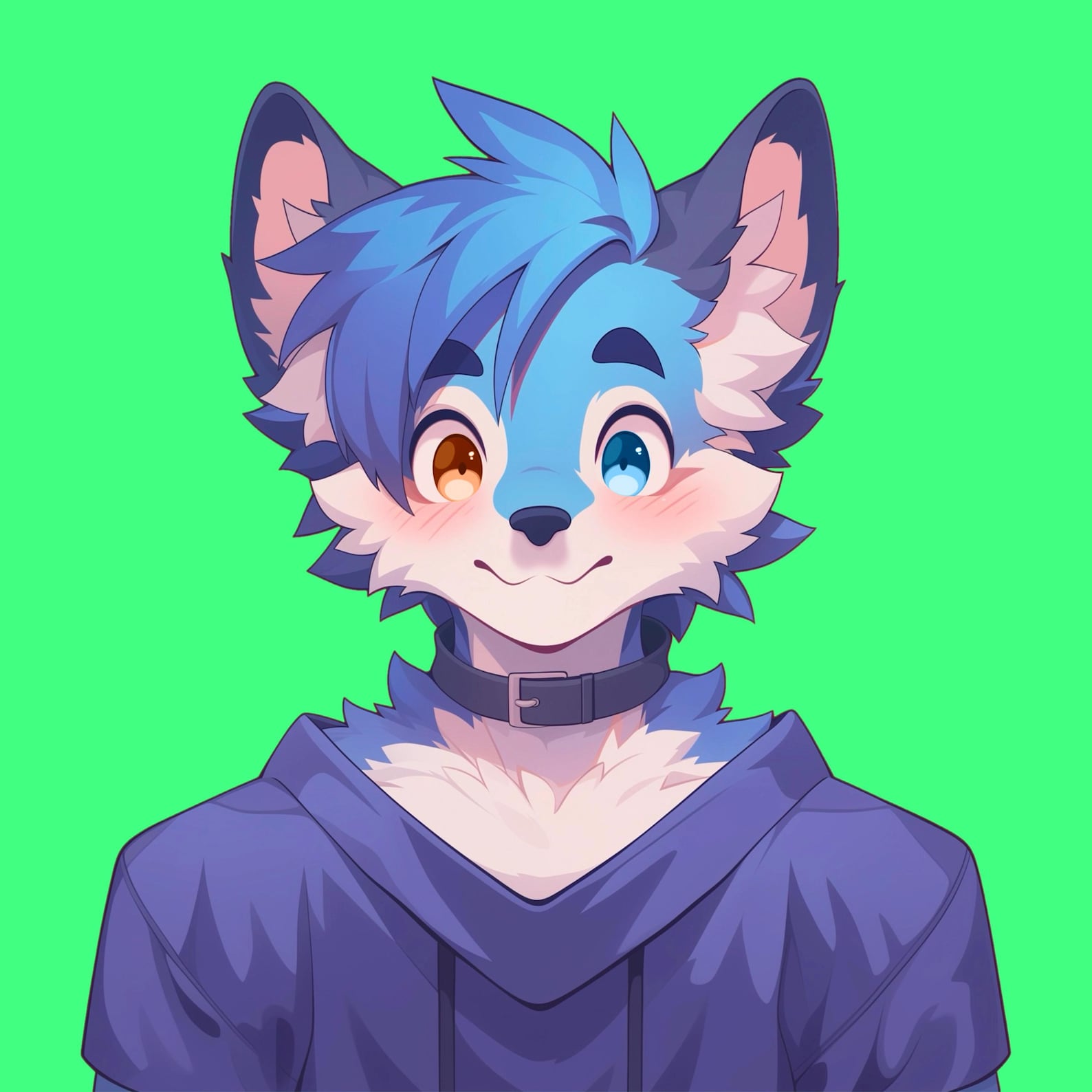 Cute Pngtuber Model | Male Fursona PNG Tuber Premade Model | Adoptable ...