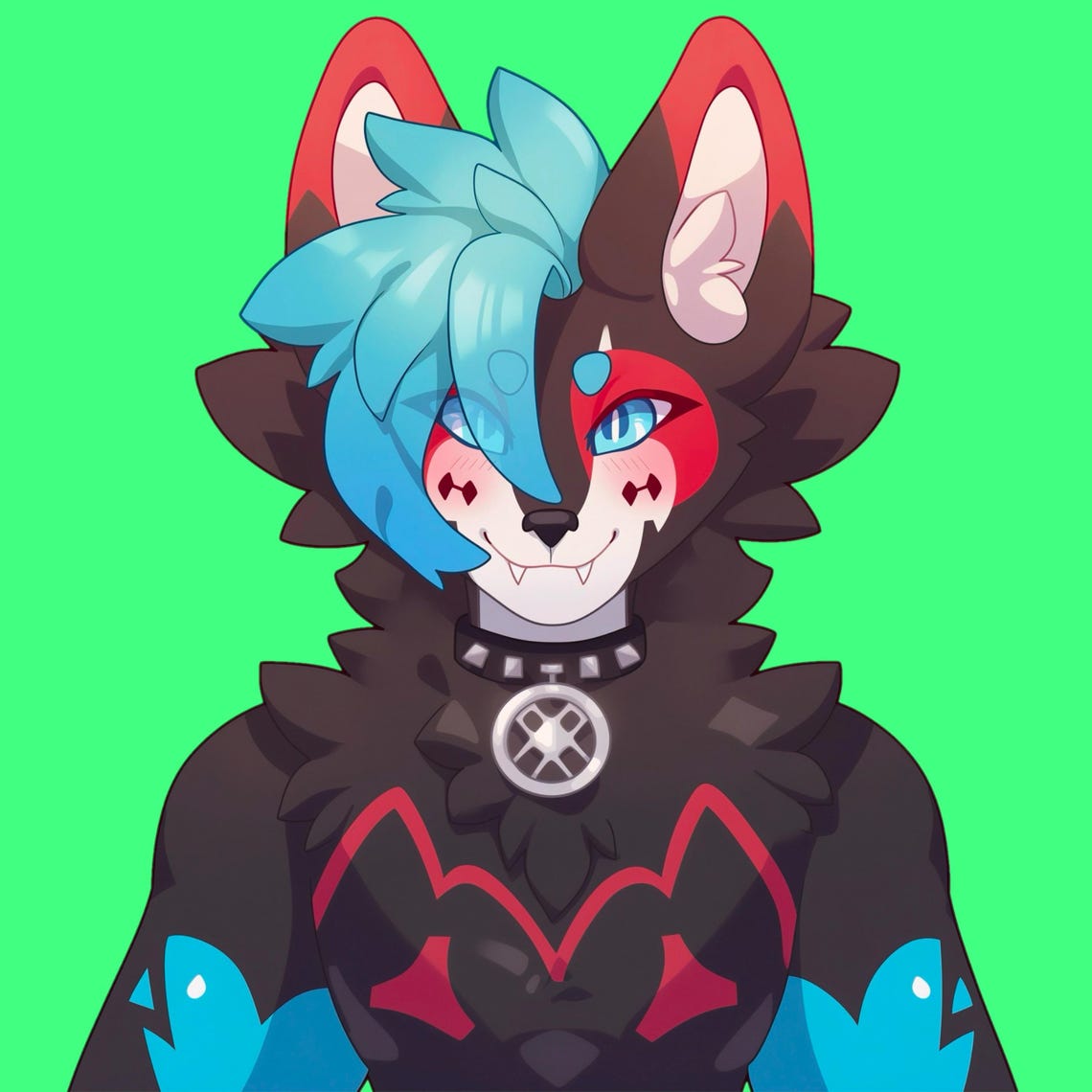 Cute Pngtuber Model | Male Fursona PNG Tuber Premade Model | Adoptable ...