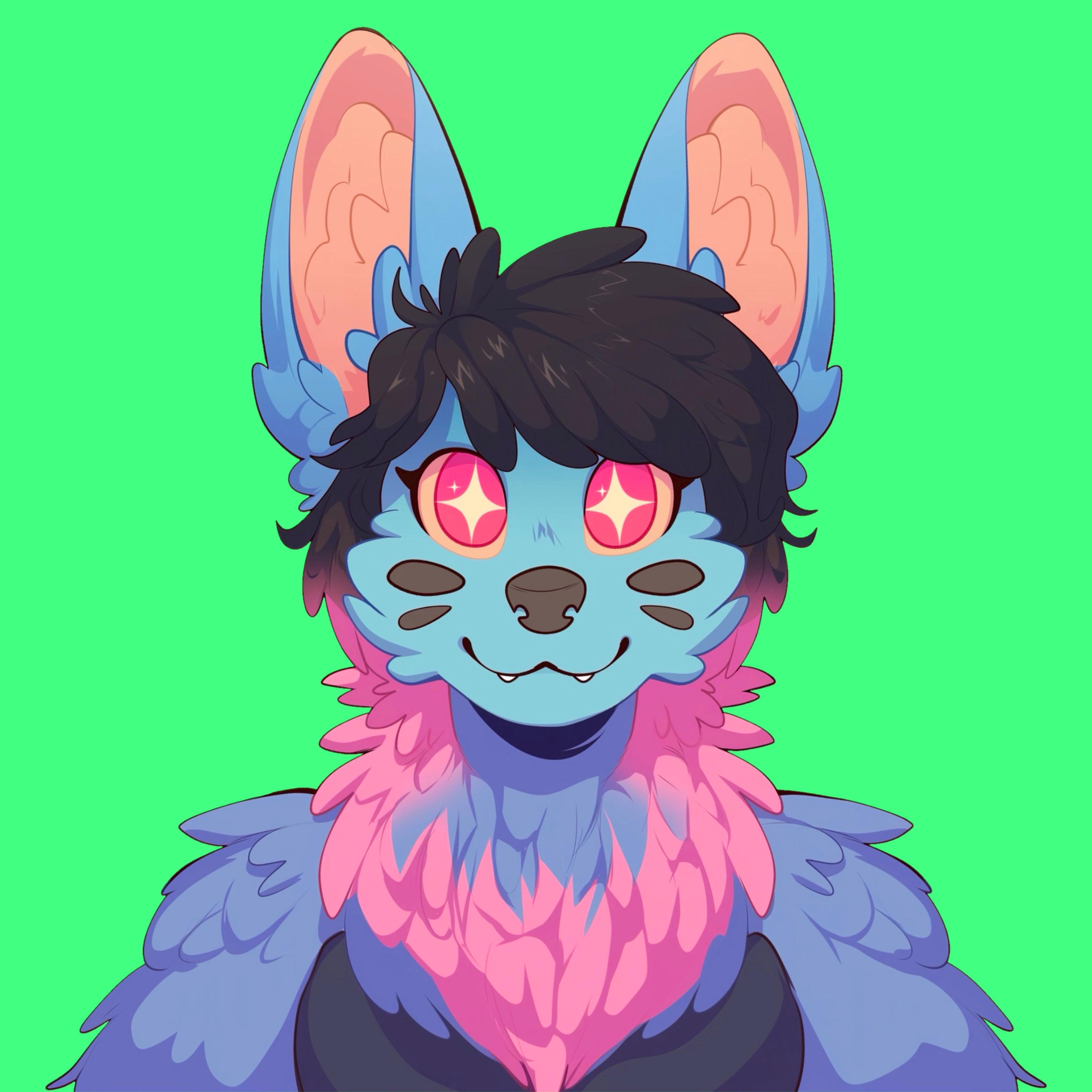 Cute Pngtuber Model | Male Fursona Pngtuber Premade Model | Adoptable ...