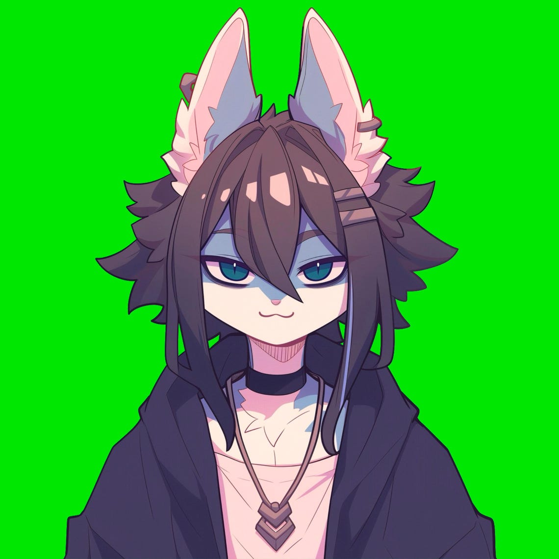 Cute Pngtuber Model | Male Fursona PNG Tuber Premade Model | Adoptable ...