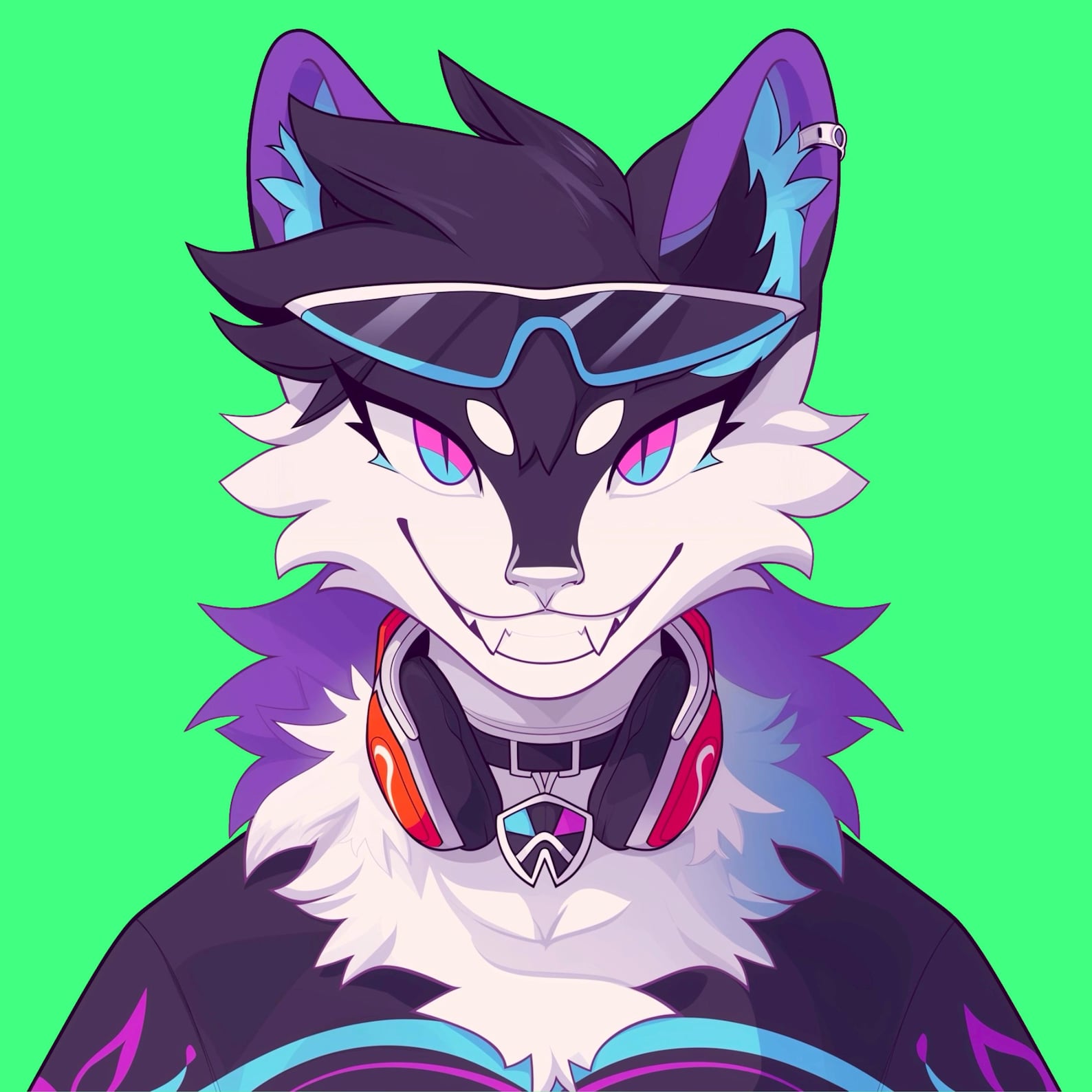 Cute Pngtuber Model | Male Fursona PNG Tuber Premade Model | Adoptable ...