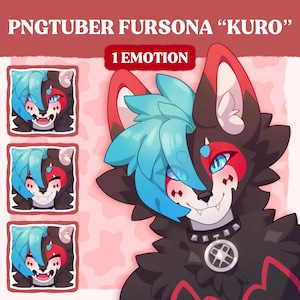 Cute Pngtuber Model | Male Fursona PNG Tuber Premade Model | Adoptable ...