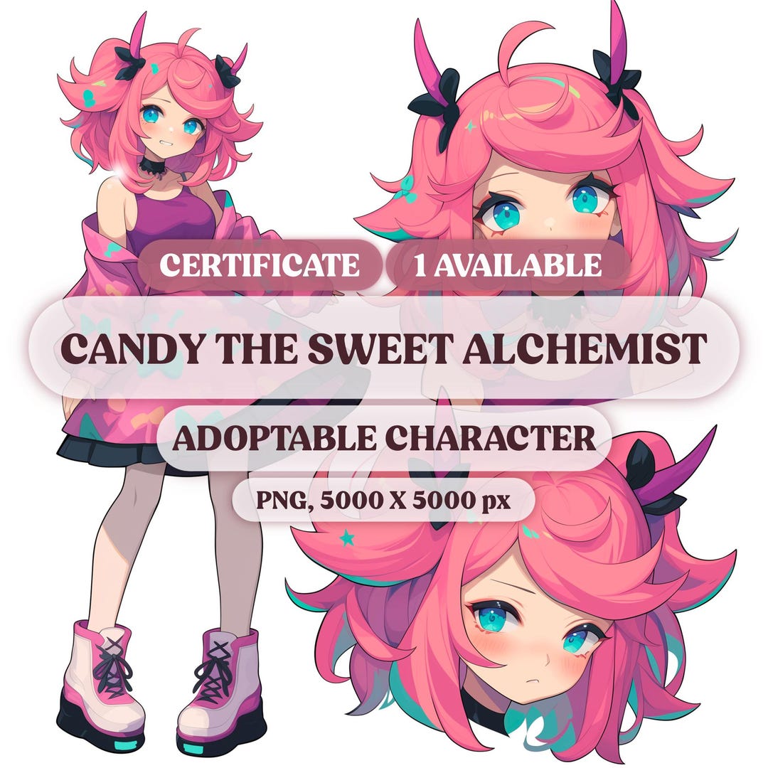 Adoptable Character | Female Character Reference Sheet | Character Ref ...
