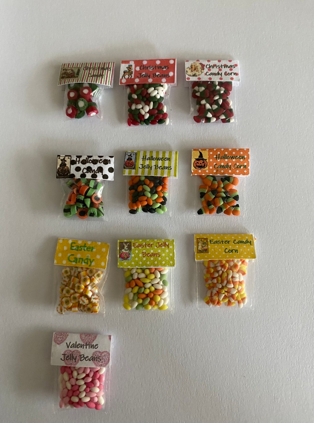 1:12th Scale Dollhouse Miniature Holiday Candy Sweets Christmas ...