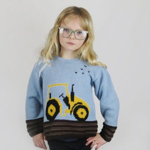 Cow and Tractor Knitting Pattern PDF Bundle, Knitting Pattern for ...