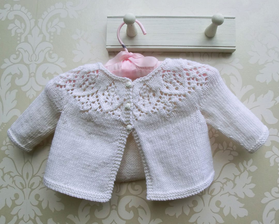 Baby Girl Knitting Pattern, Newborn, Knitting Pattern, Meredith Baby ...
