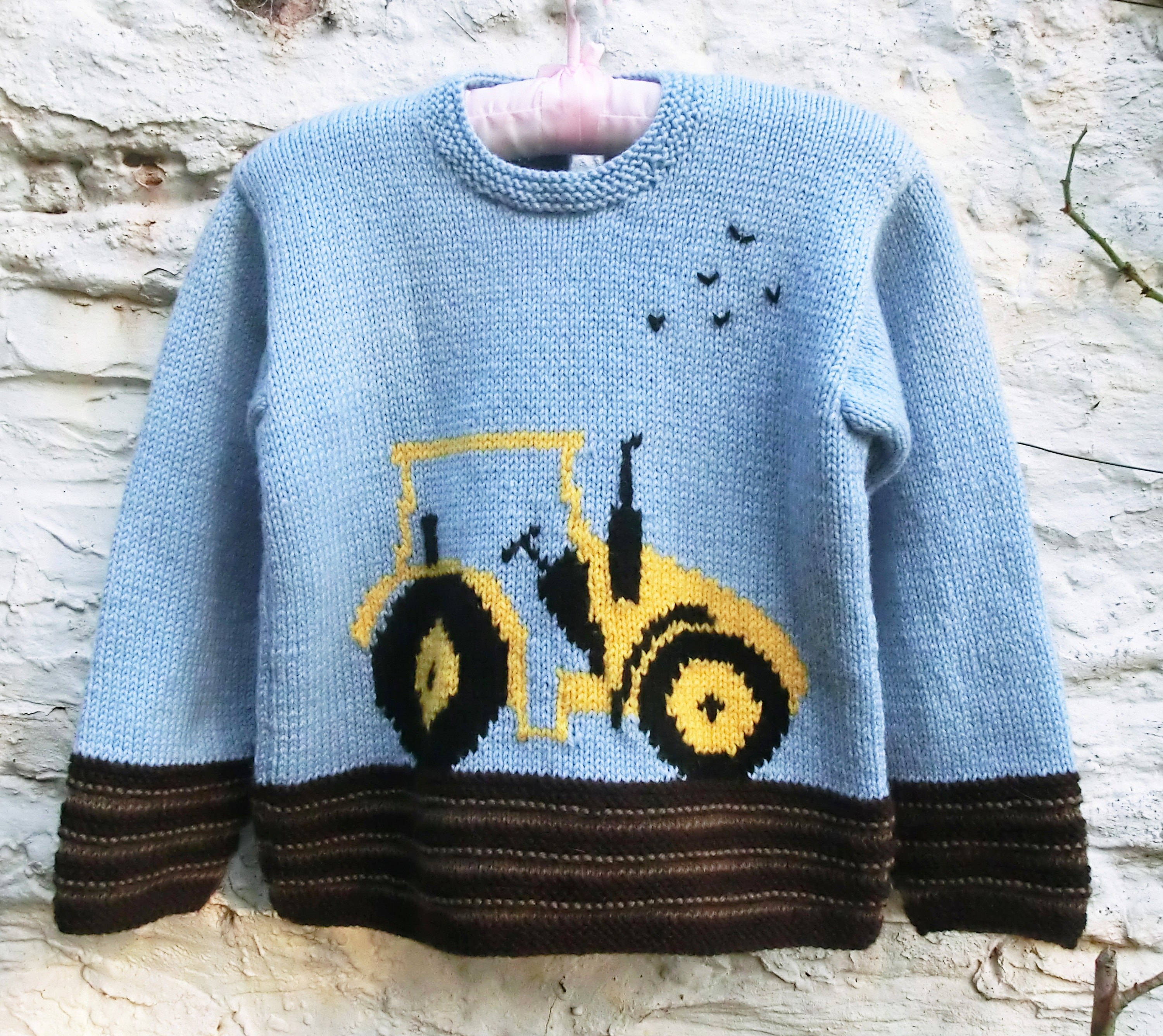 Cow and Tractor Knitting Pattern PDF Bundle, Knitting Pattern for ...