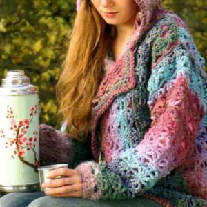 PATTERN for Snuggly Crochet Jacket - Etsy