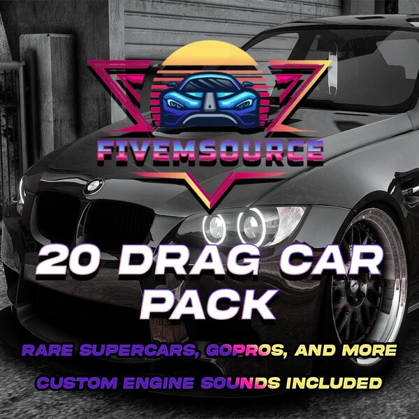 Five M Drag Cars - Etsy