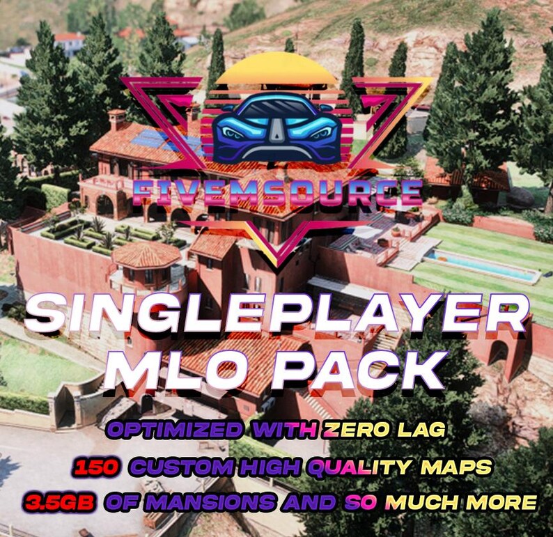 GTA V: 150 Singleplayer MLO Pack | Fivem Ready | Interior Props ...