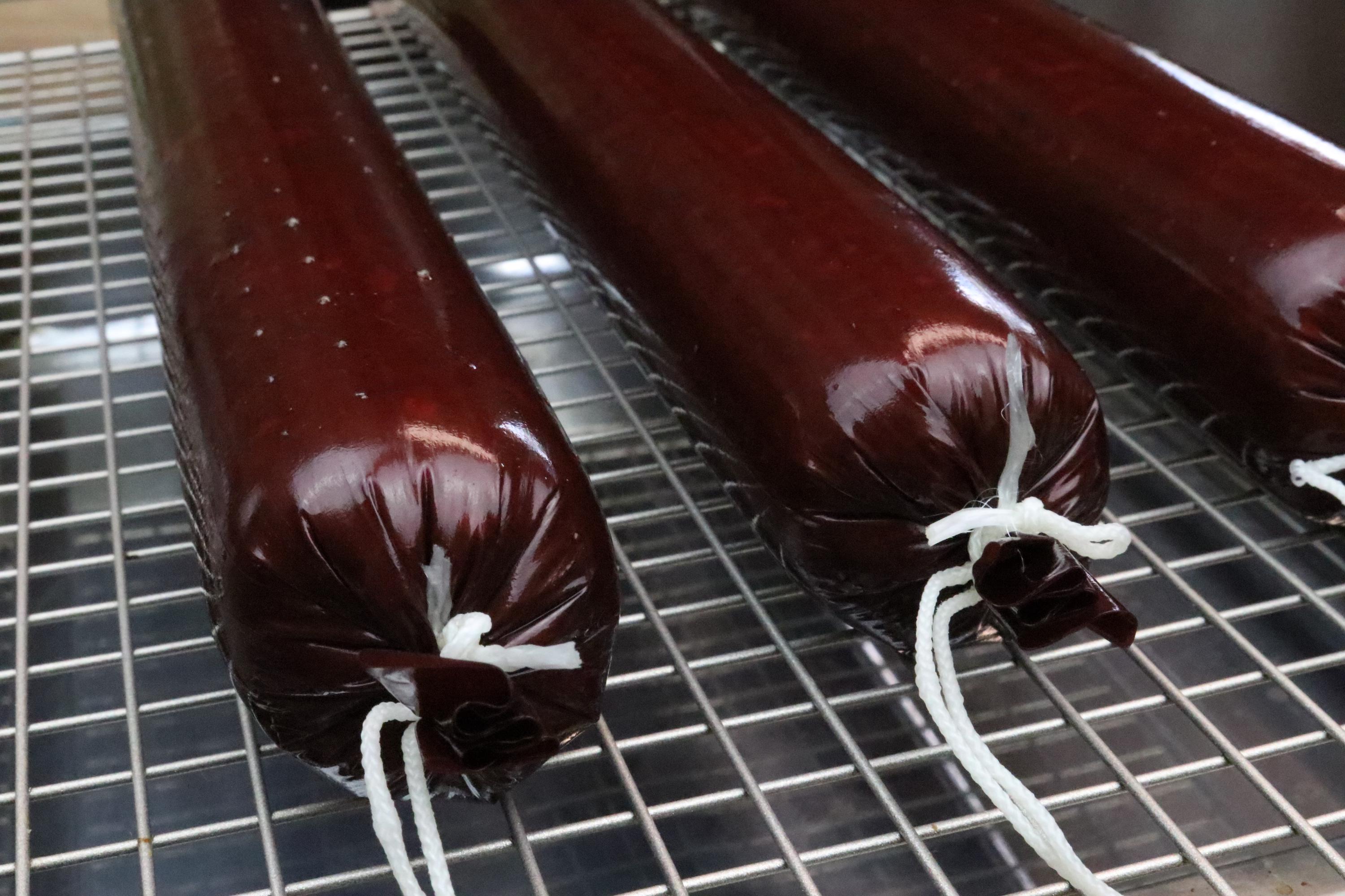 25 - Deer Summer Sausage Casings Fibrous Sleeves Hold 1.5 Lb Each for ...