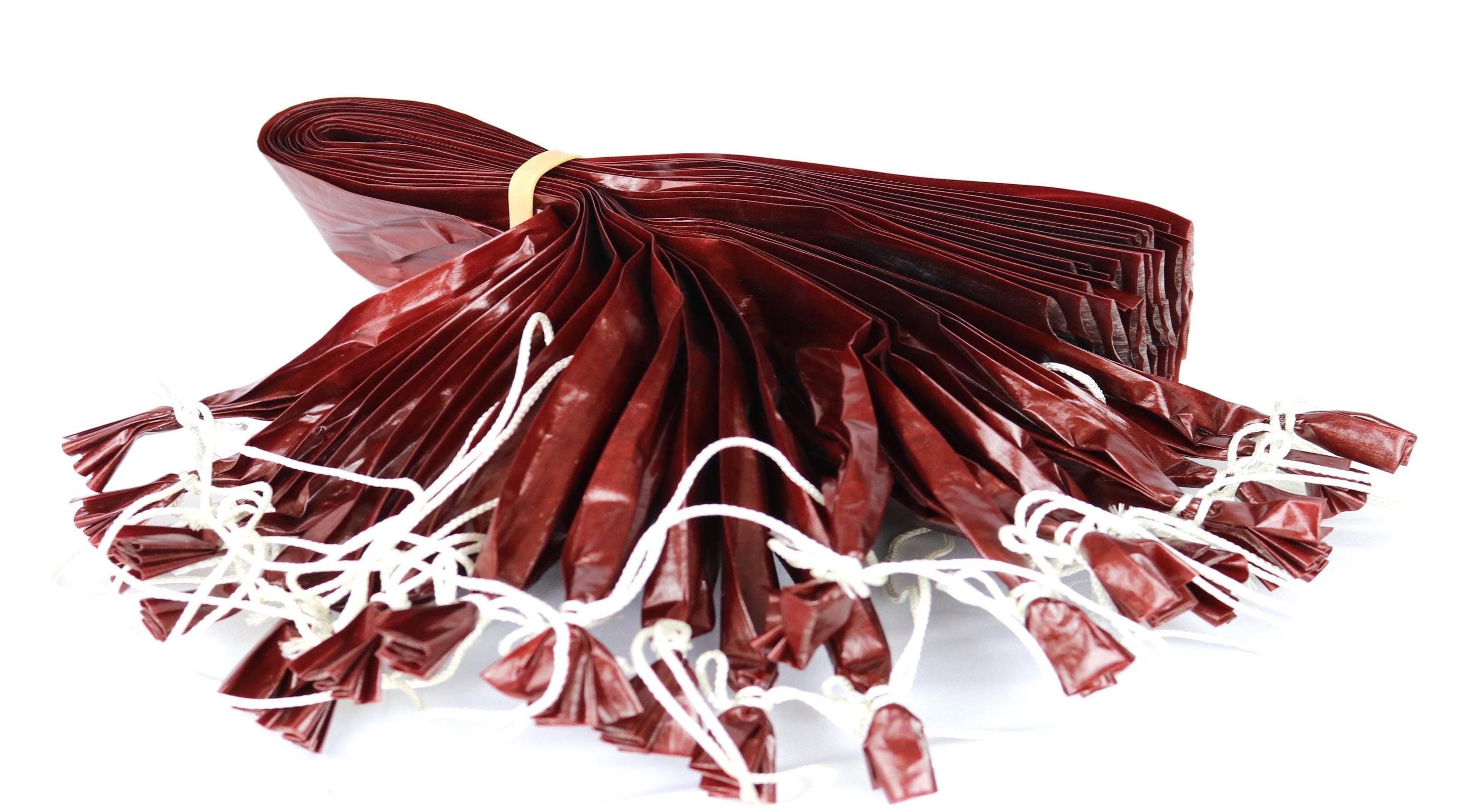 25 - Deer Summer Sausage Casings Fibrous Sleeves Hold 1.5 Lb Each for ...