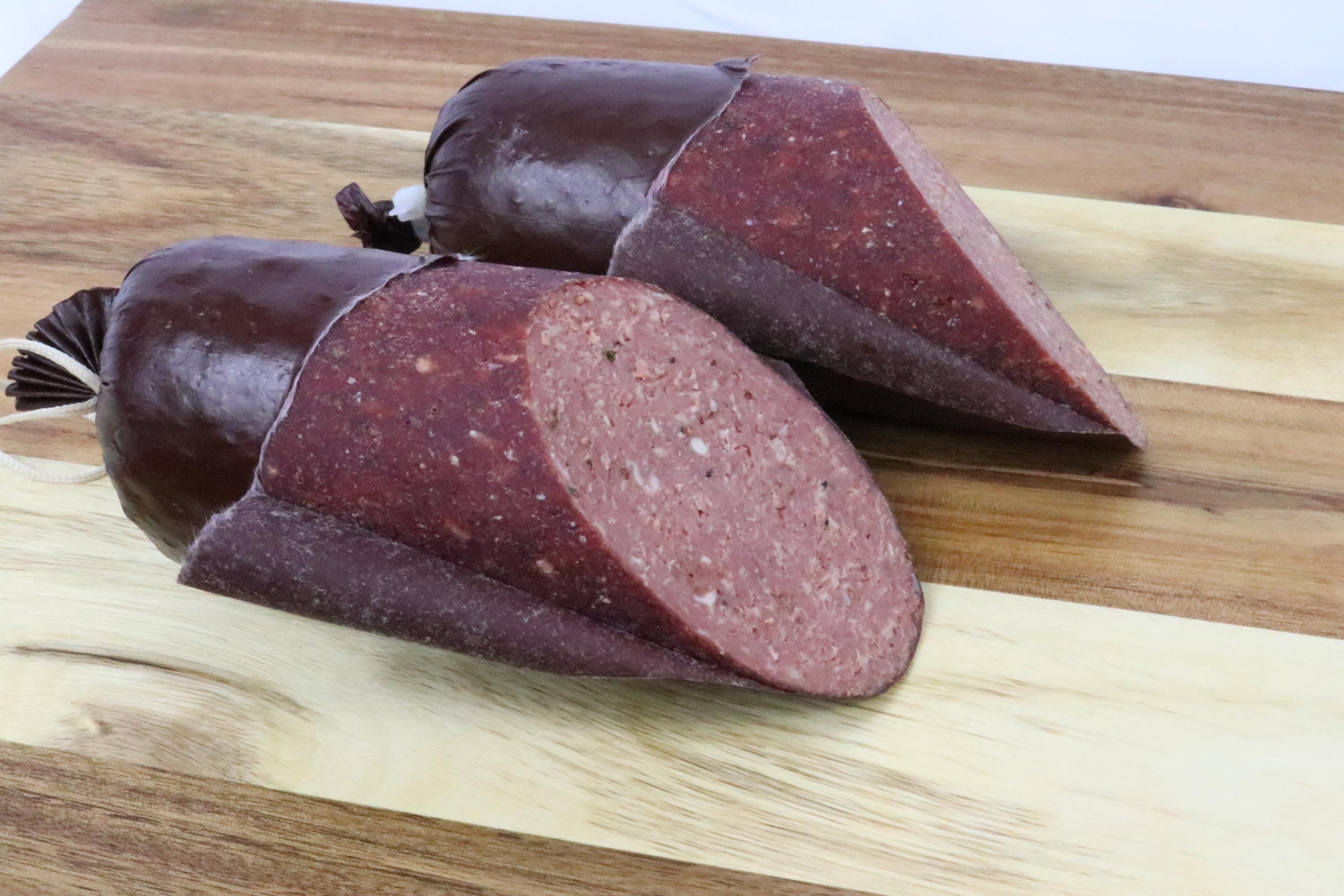 25 - Summer or Venison Sausage Casings Fibrous Sleeves Hold 3 Lb Each ...