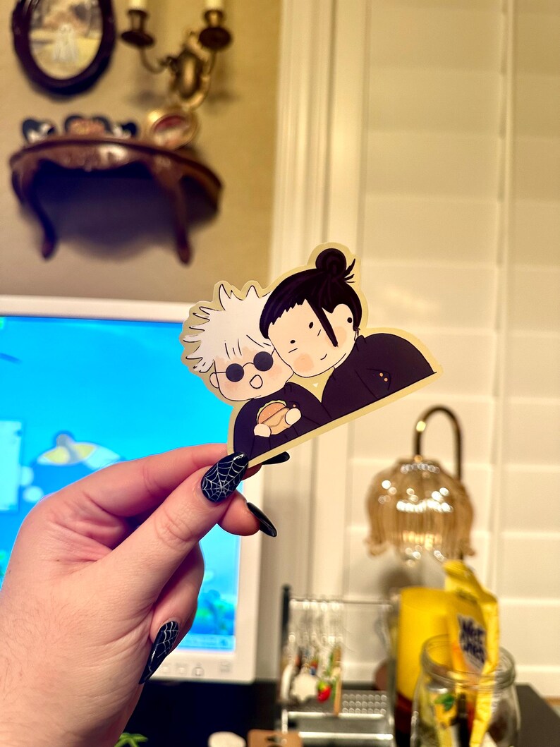Gojo and Geto Sticker, Kiss-cut Stickers, JJK, Anime, Cute Gift, Gojo ...