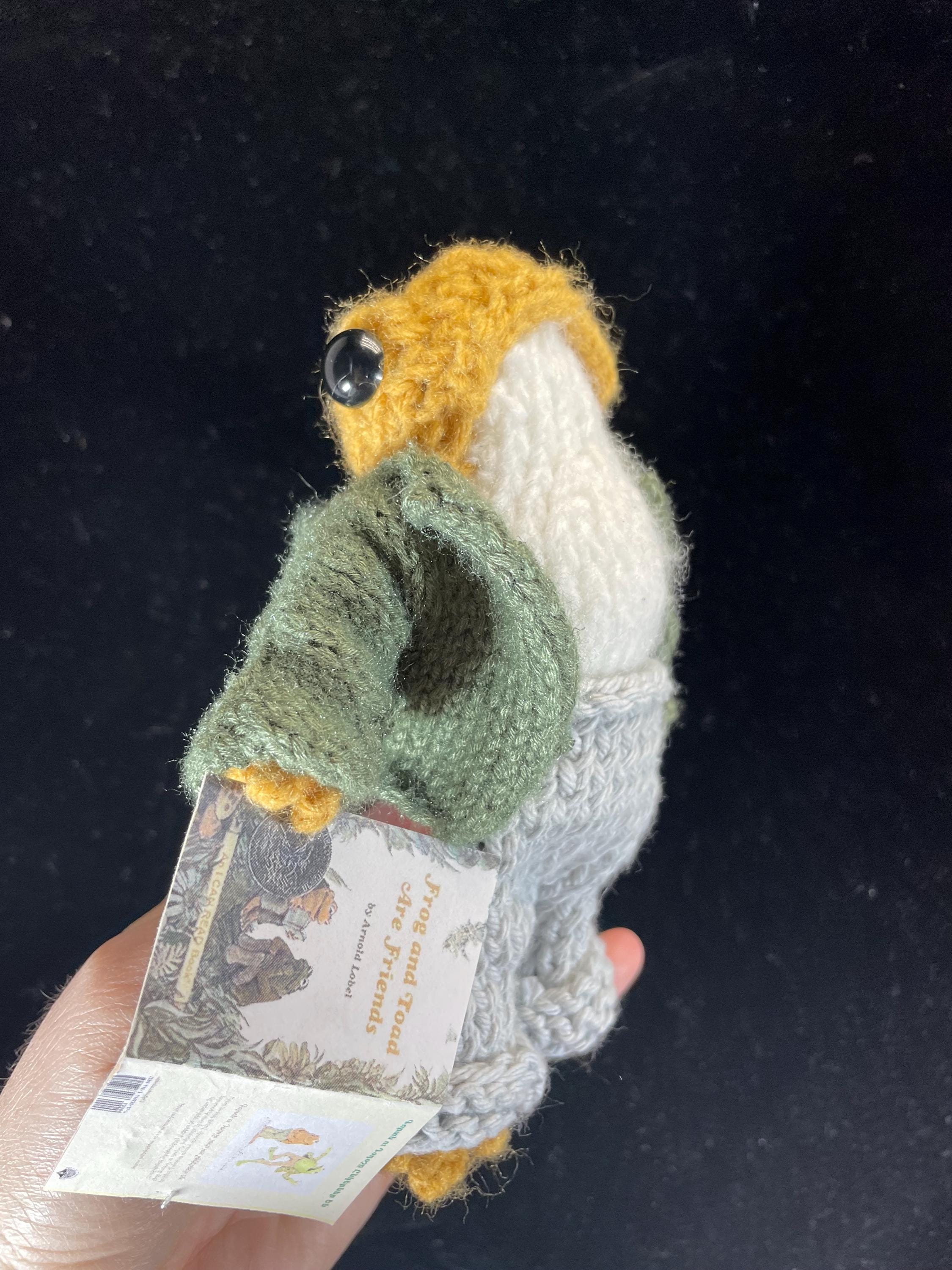 Frog and Toad Are Friends Hand-knit Plush Frogs From the Beloved ...