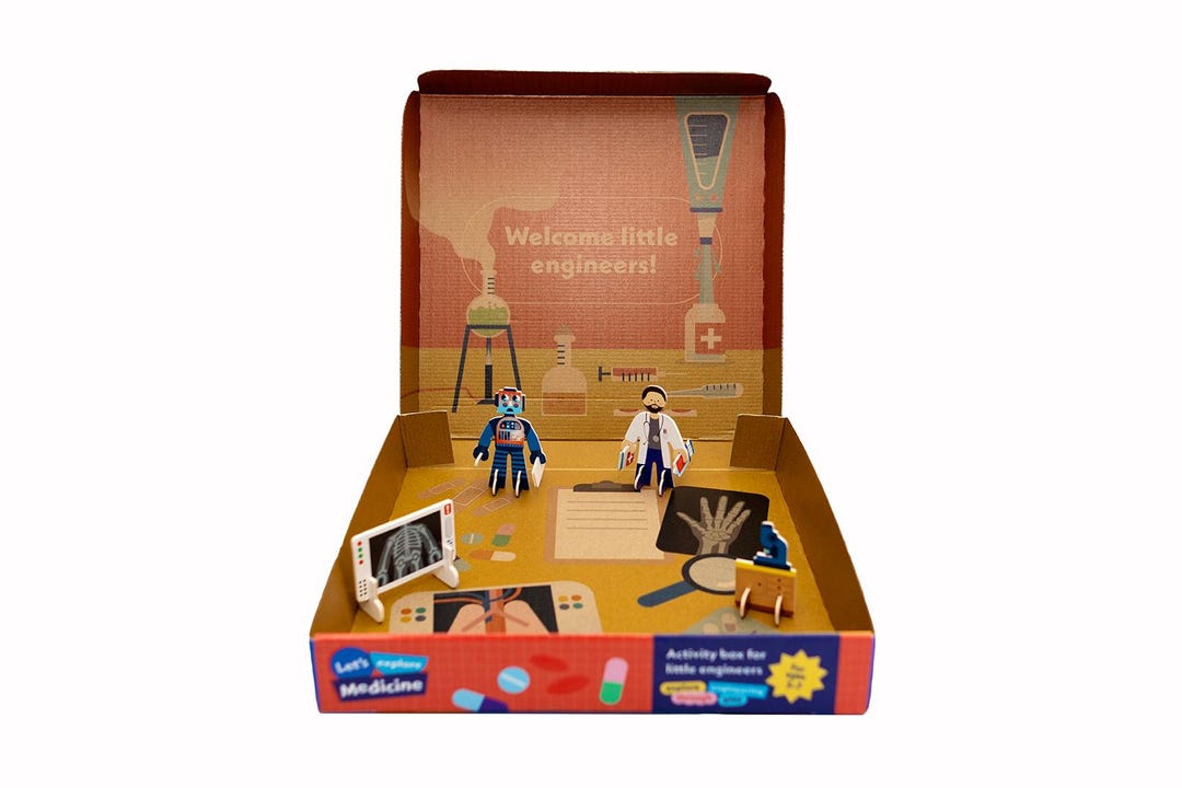 STEM Activity Box: Let's Explore Medicine - Etsy