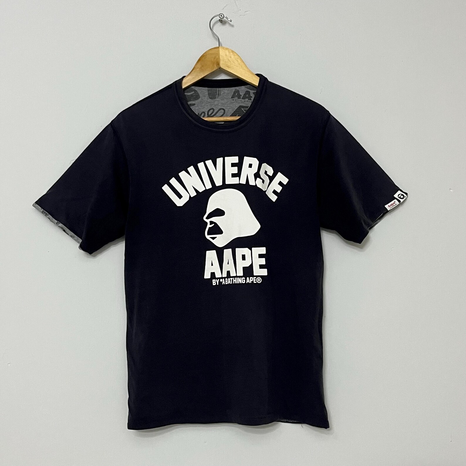 Universe Aape by A Bathing Ape AOP Aape All Logo Reversible Size L - Etsy