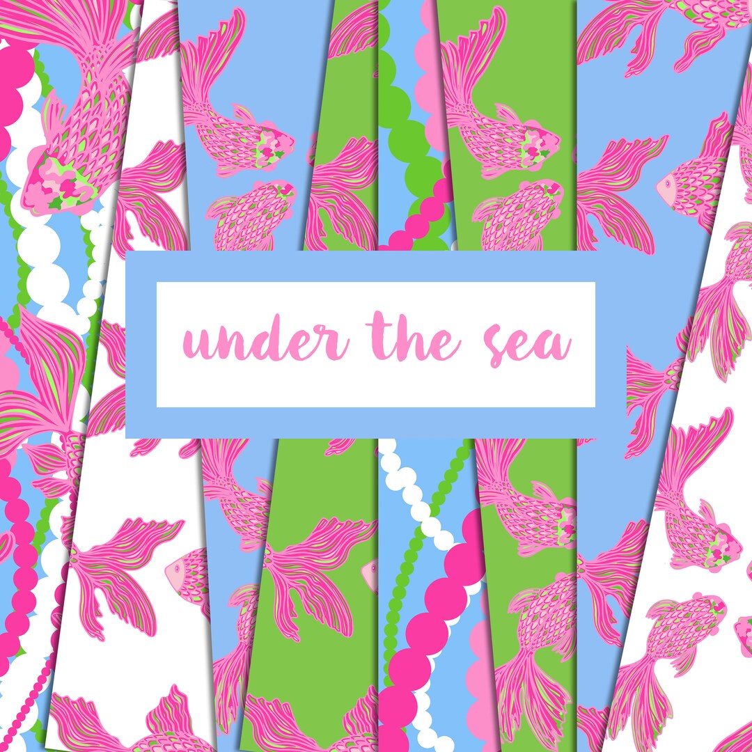 Under the Sea Digital Paper Pack instant Download Digital Paper ...
