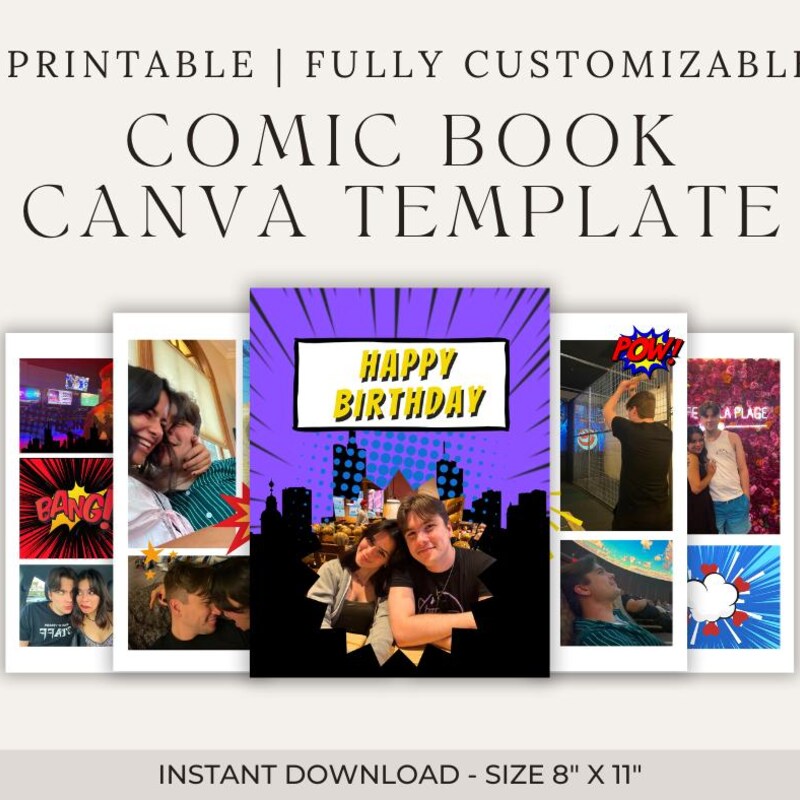 Custom Comic Book - Etsy
