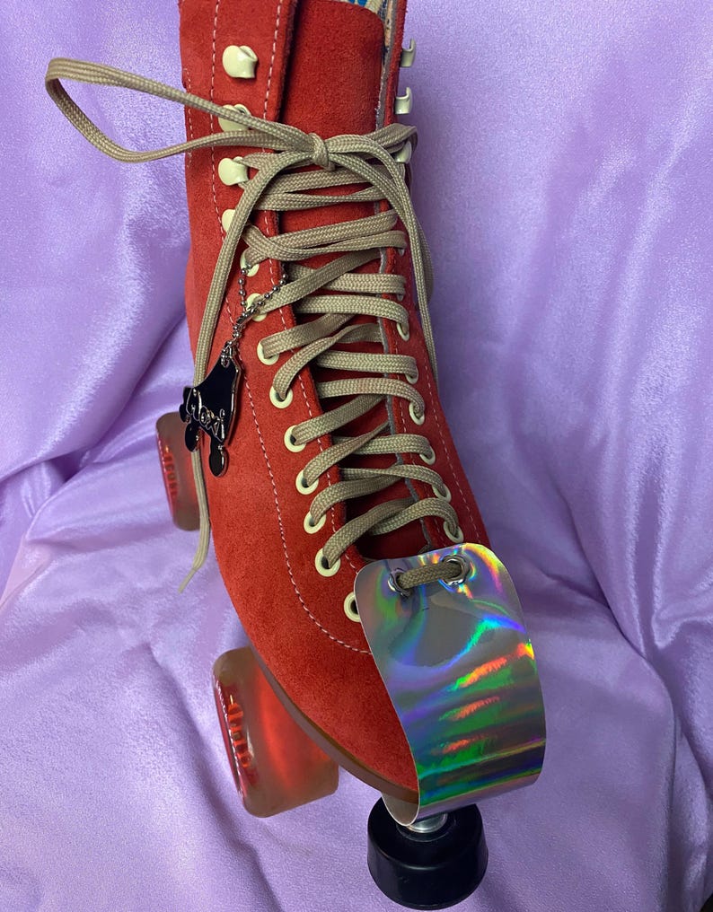 Silver Iridescent - Mini Roller Skate Toe Guard - Etsy