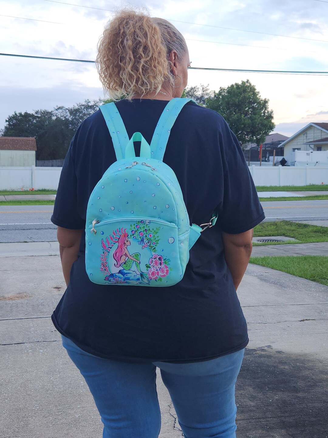 Mermaid Mini Backpack - Etsy