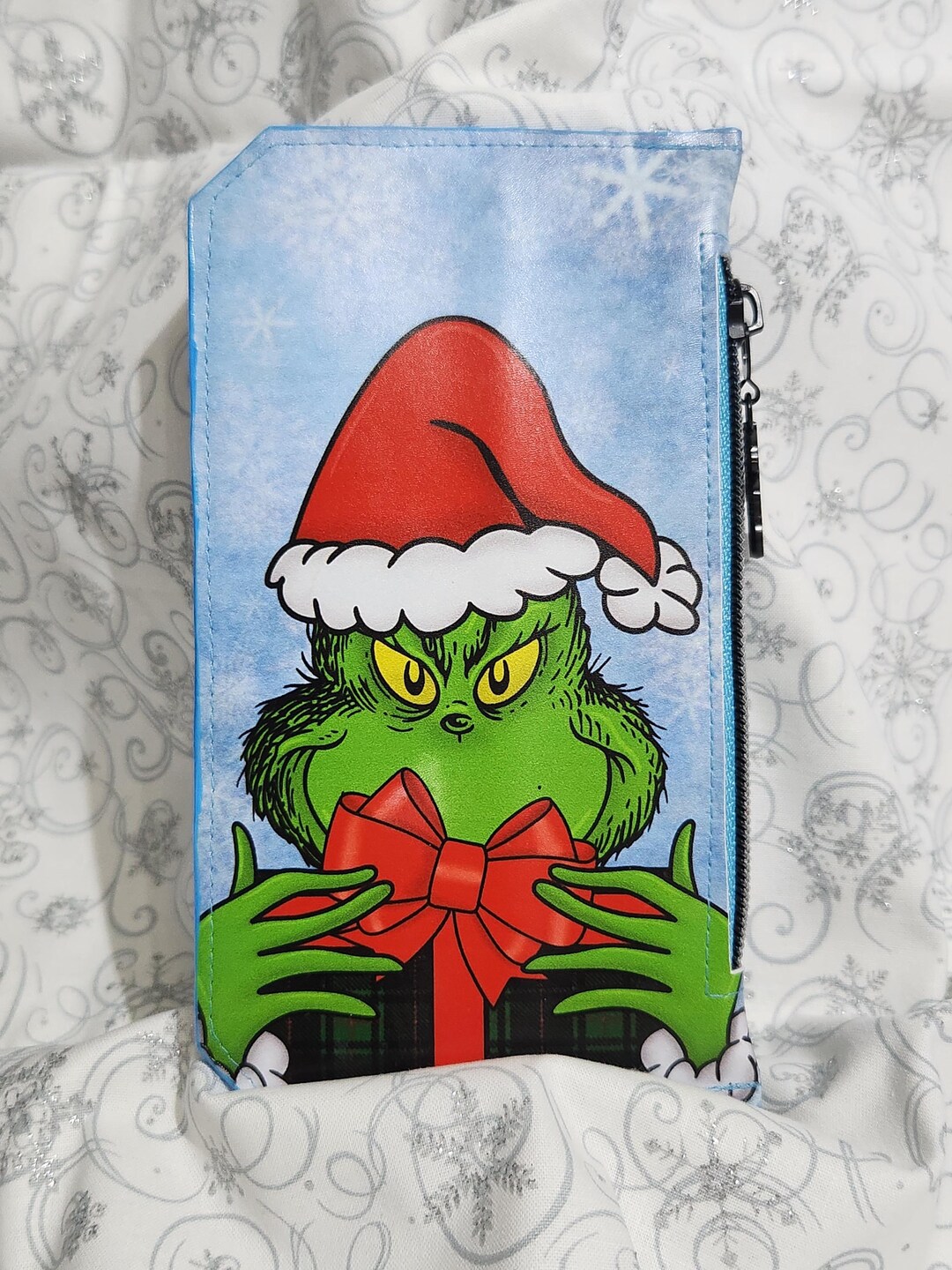 Grinch Themed Purse Pal Credit Card Holder - Etsy
