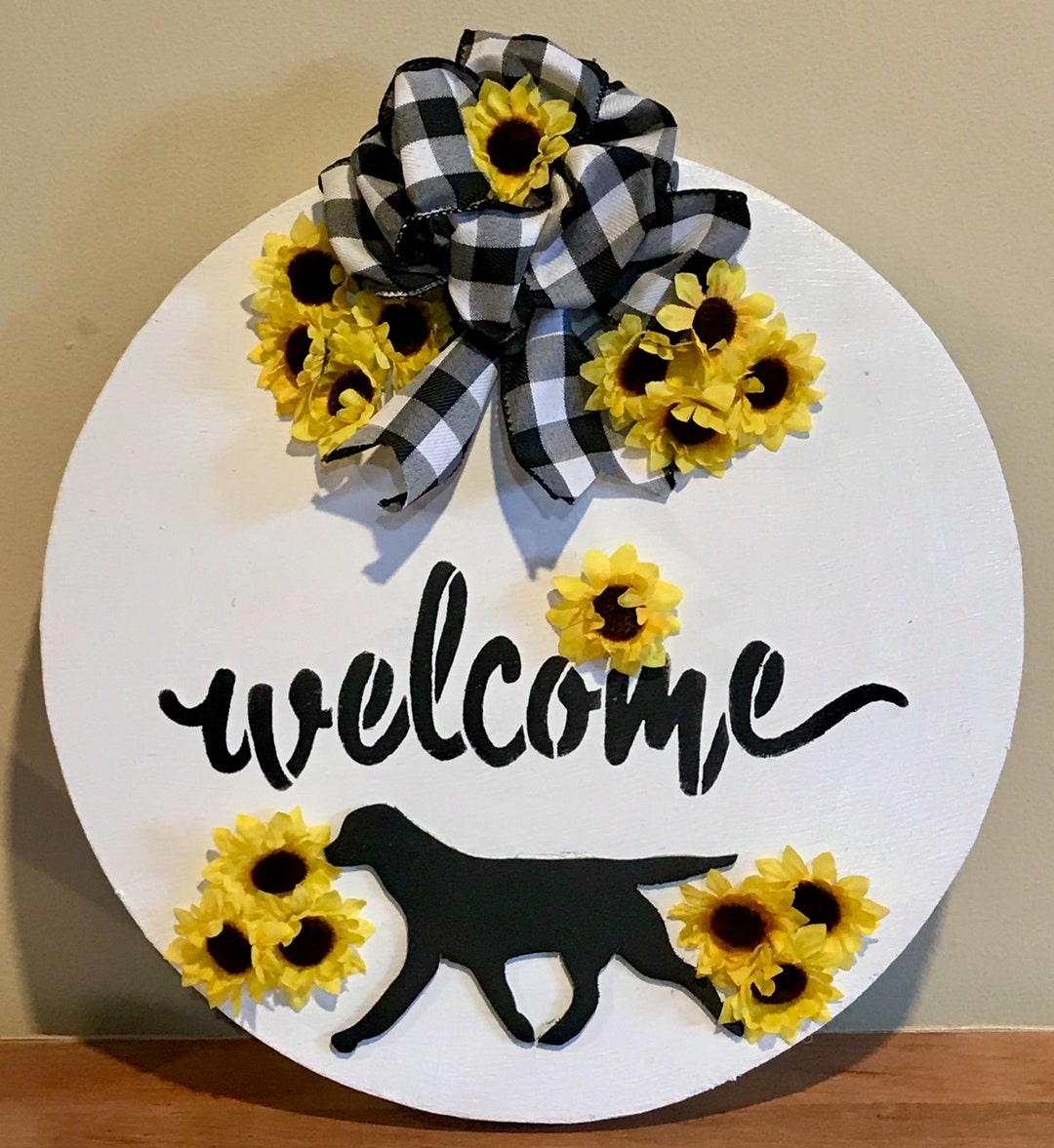Labrador Retriever Welcome Sign Labrador Decor Labrador - Etsy
