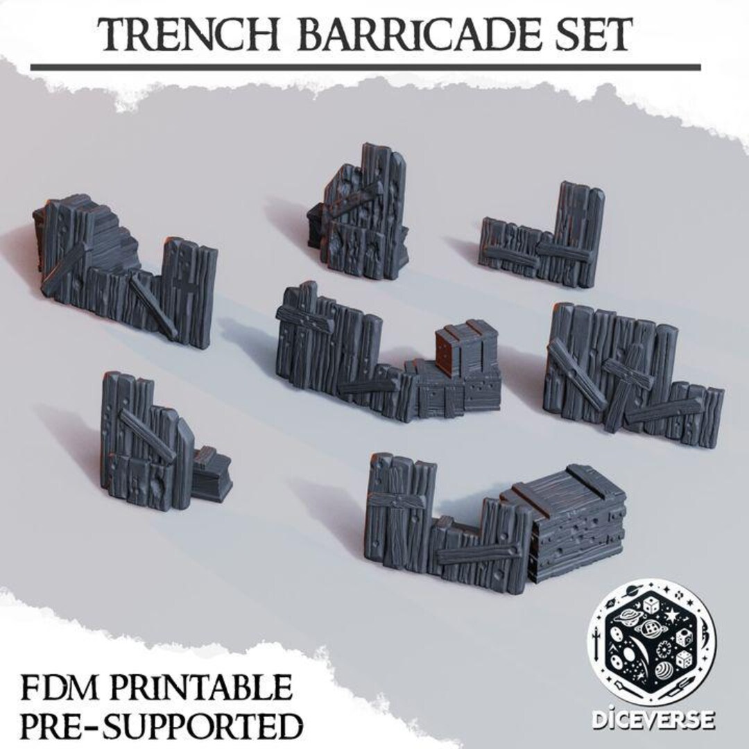 Trench Barricade Set - Etsy UK