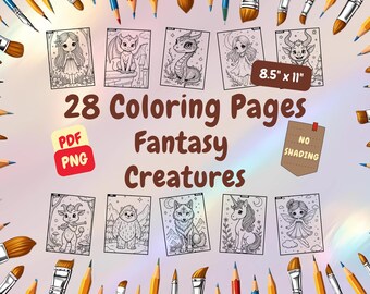 Beautiful Flower Digital Coloring Book, Coloring Pages, Printable Pages ...