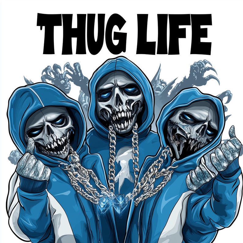 Thug Life Horror Movie Png Friends Killer Characters Halloween Scary ...