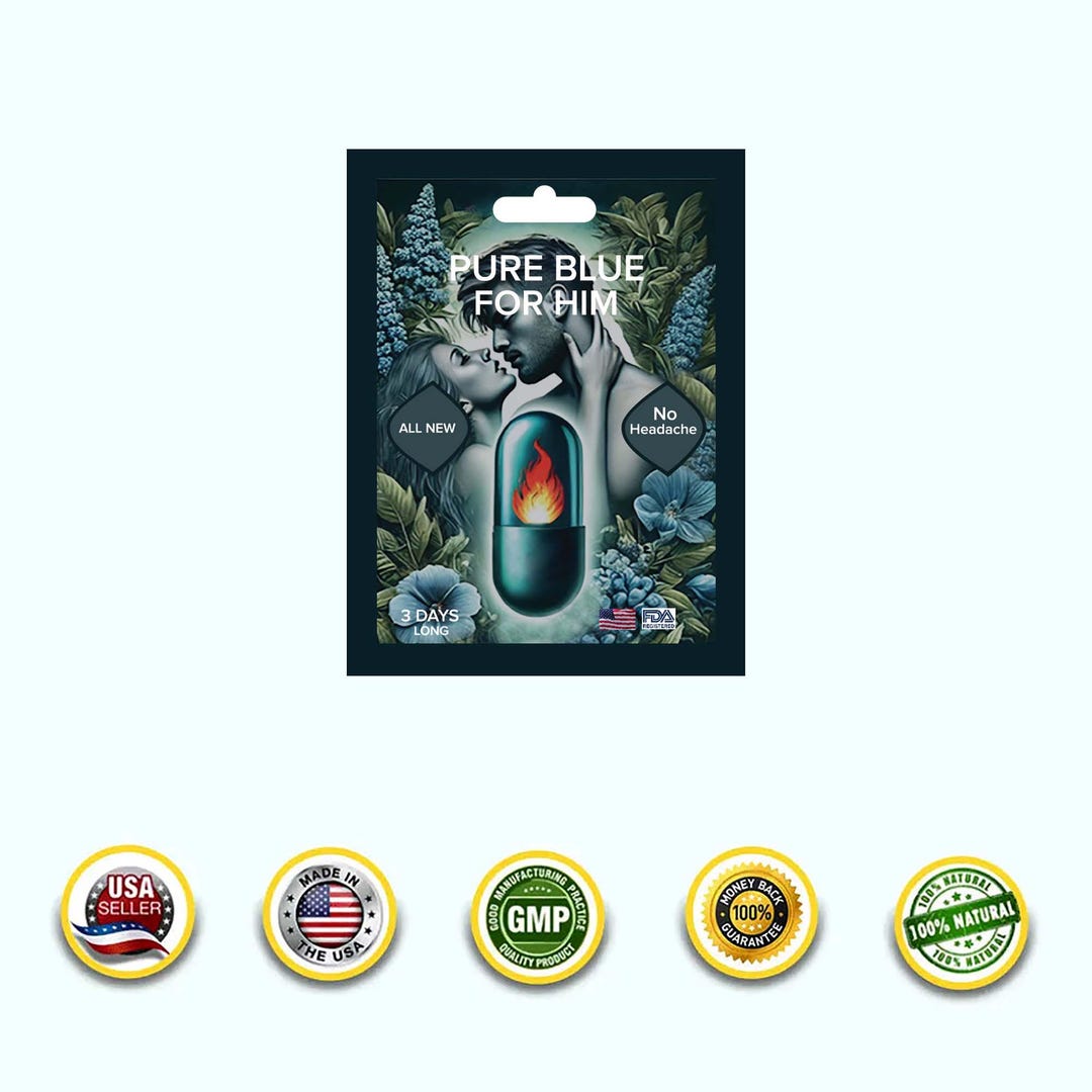 Pure Blue for Him - Etsy