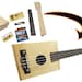 Complete Craft Box Ukulele Kit Includes Cigar Box, All Parts, Hardware ...