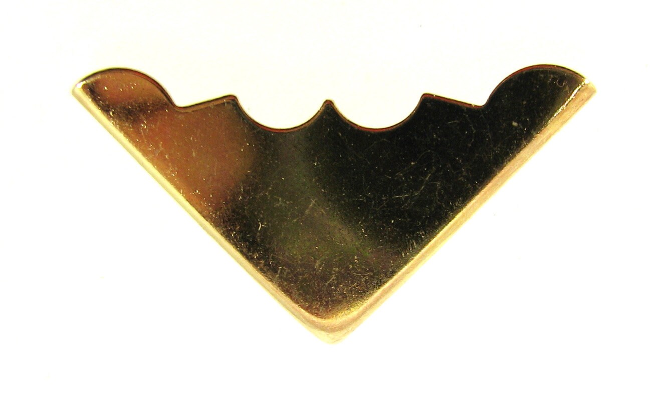 8-pack Brass-plated Box Corners With Screws - Etsy