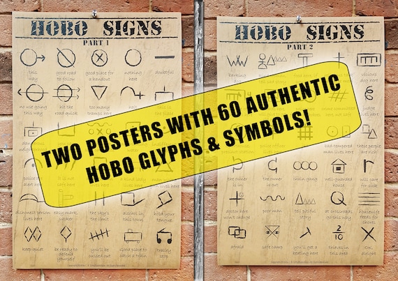 Hobo Holding Signs