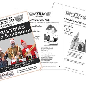 Christmas Canjo Songbook - Easy-to-play Tablature for 30 Traditional ...