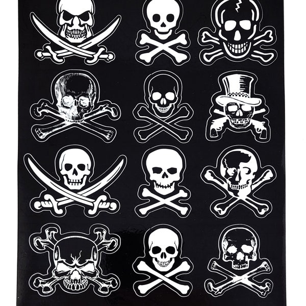 Crossbones Decal - Etsy