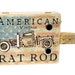 The american Rat Rod 3-string Illustrated Acoustic/electric Cigar Box ...