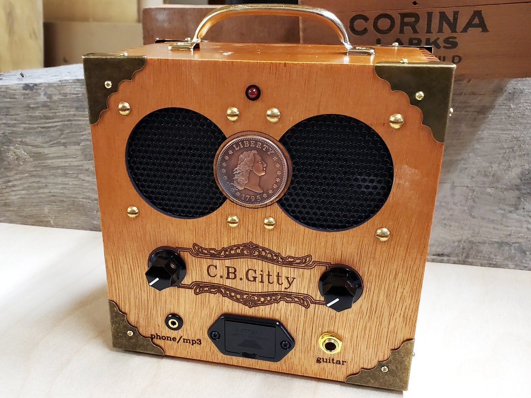 The "copper Cent" Cigar Box Amplifier - Vintage Coin, Classic Look ...