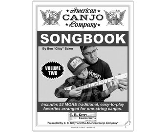 American Canjo Songbook Volume 1 Easy-to-play Tablature for 53 Well ...