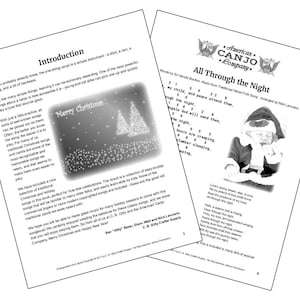Christmas Canjo Songbook - Easy-to-play Tablature for 30 Traditional ...