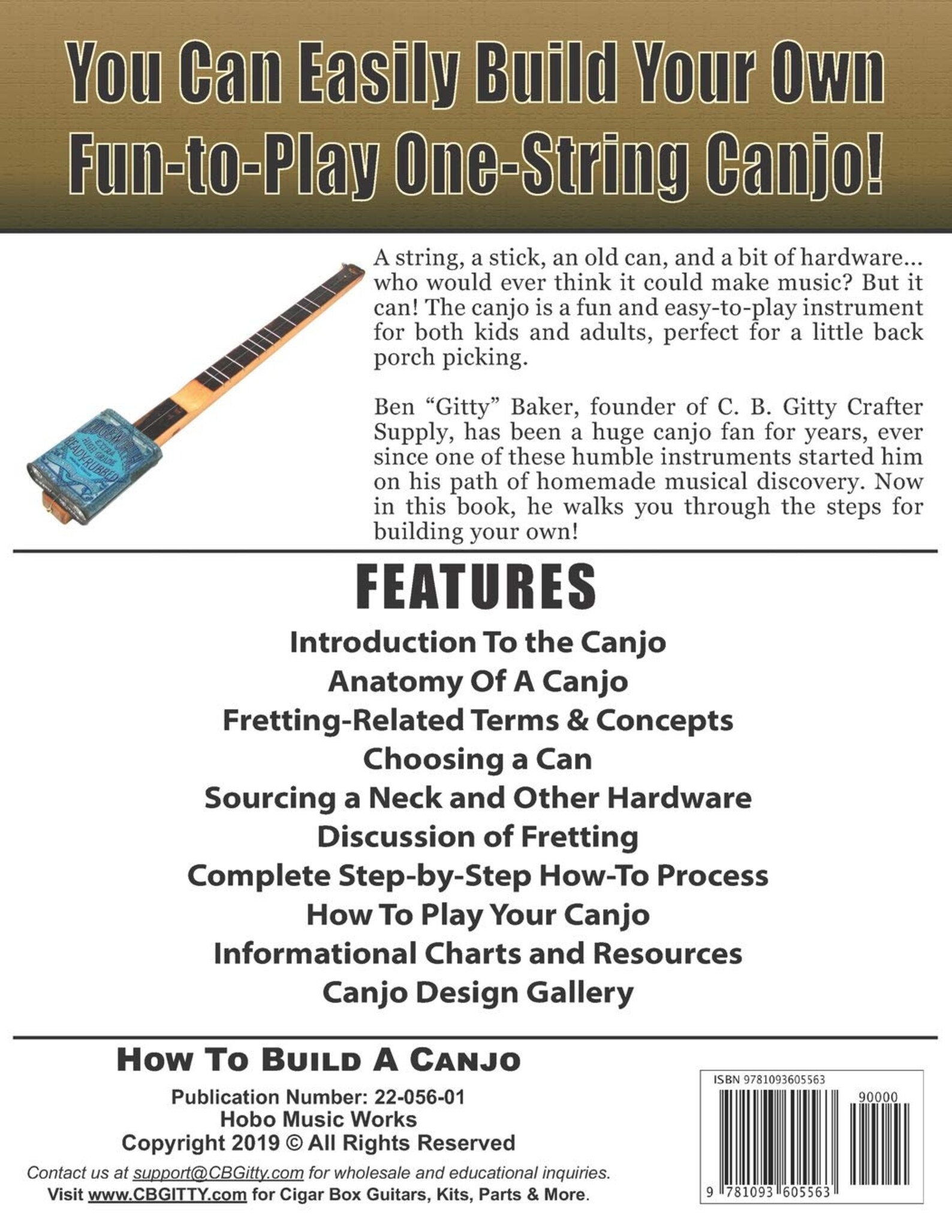 How to Build a Canjo 120-page How-to Manual Easily Build | Etsy