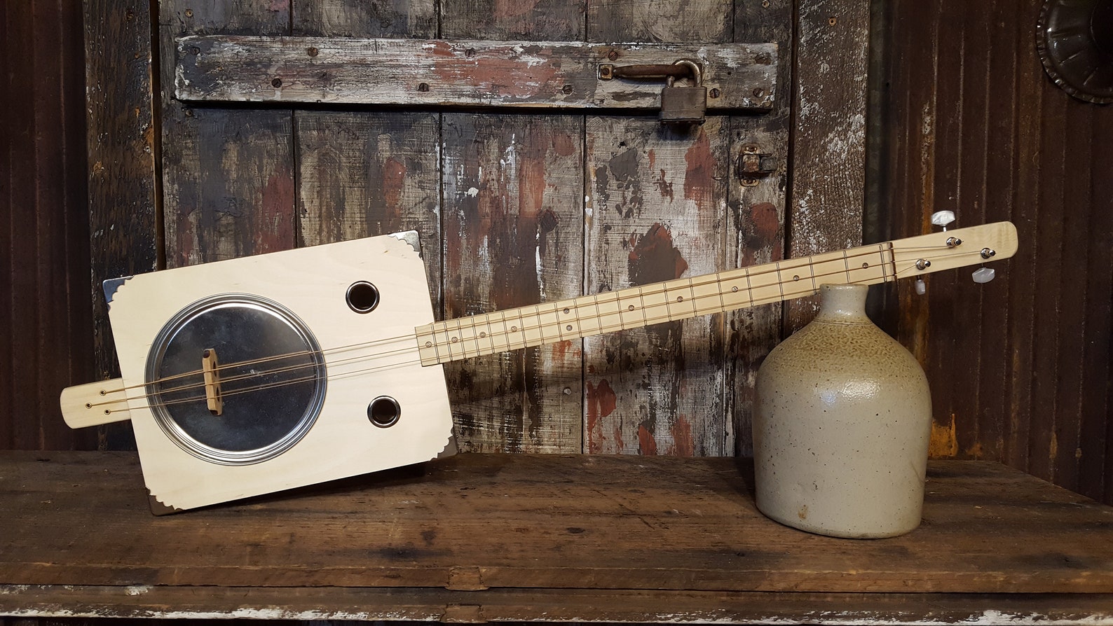 The "tin Pan Alley" 3-string Paint Can Resonator Guitar Kit - Etsy