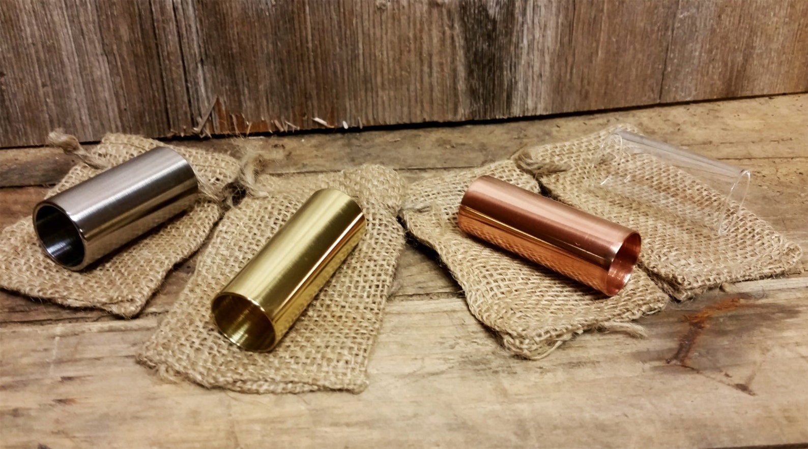 Slide Sampler Gift Set for Cigar Box Guitars - Etsy