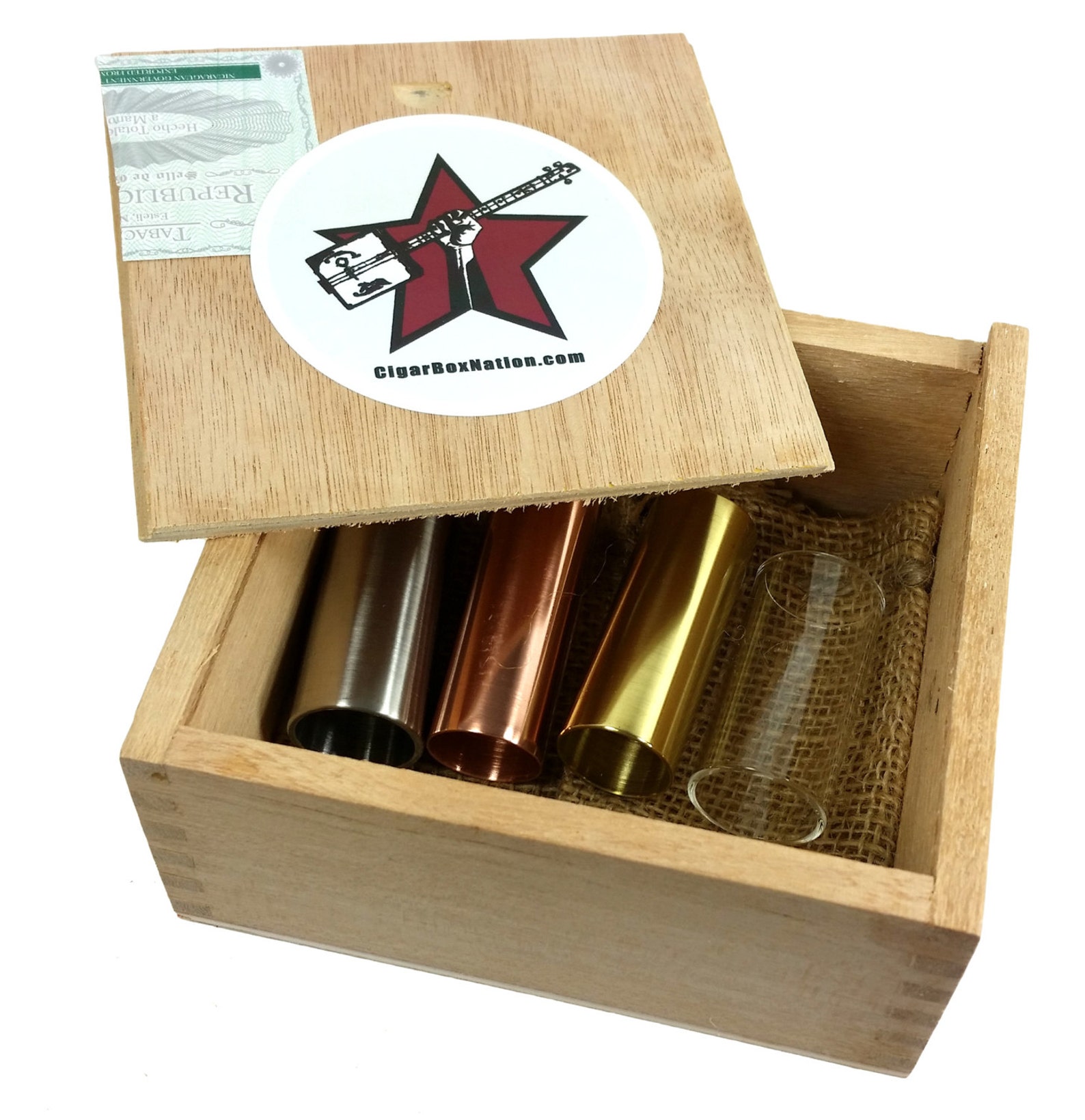 Slide Sampler Gift Set for Cigar Box Guitars - Etsy