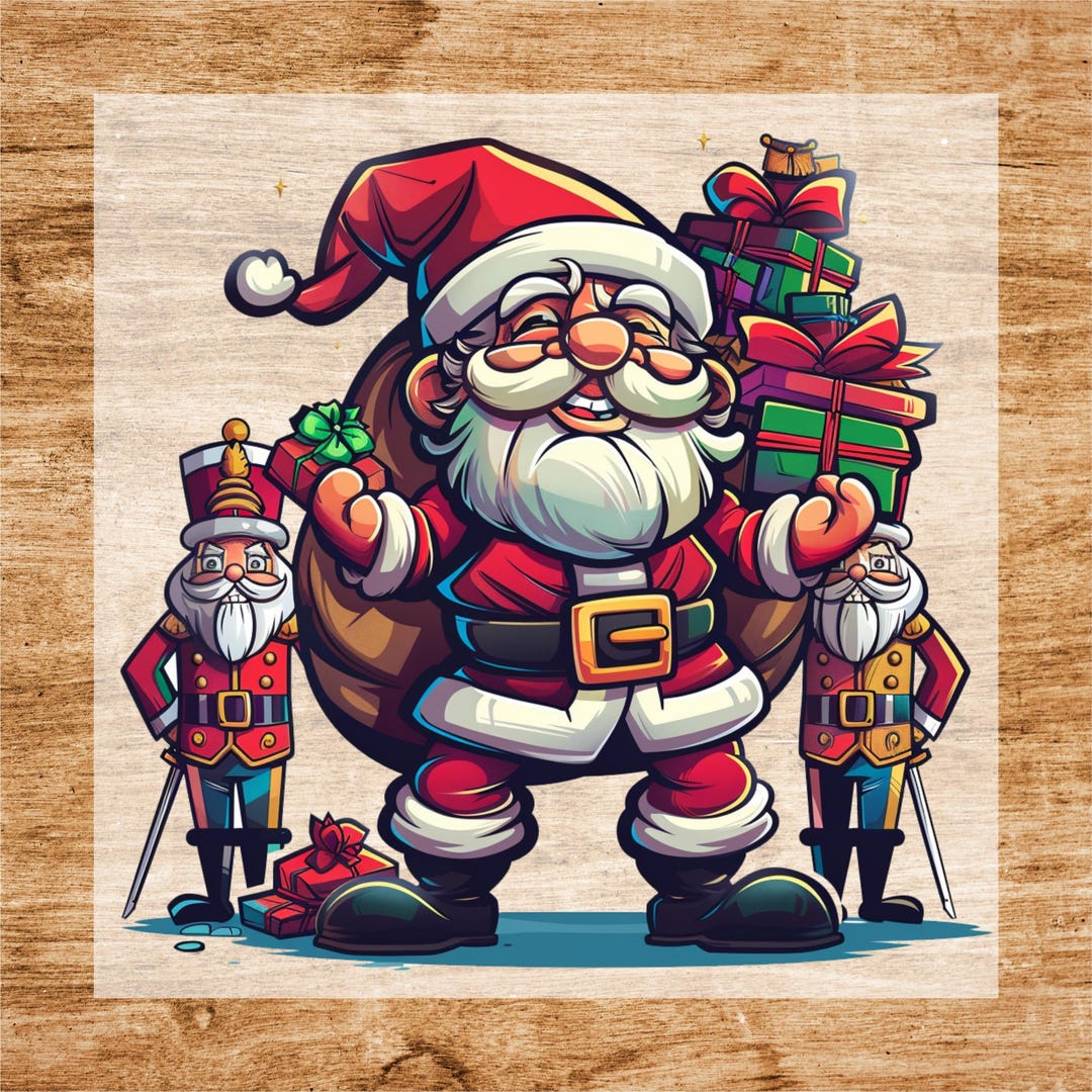 Christmas Design, Christmas DTF Transfers, Ready for Press, Heat Press ...