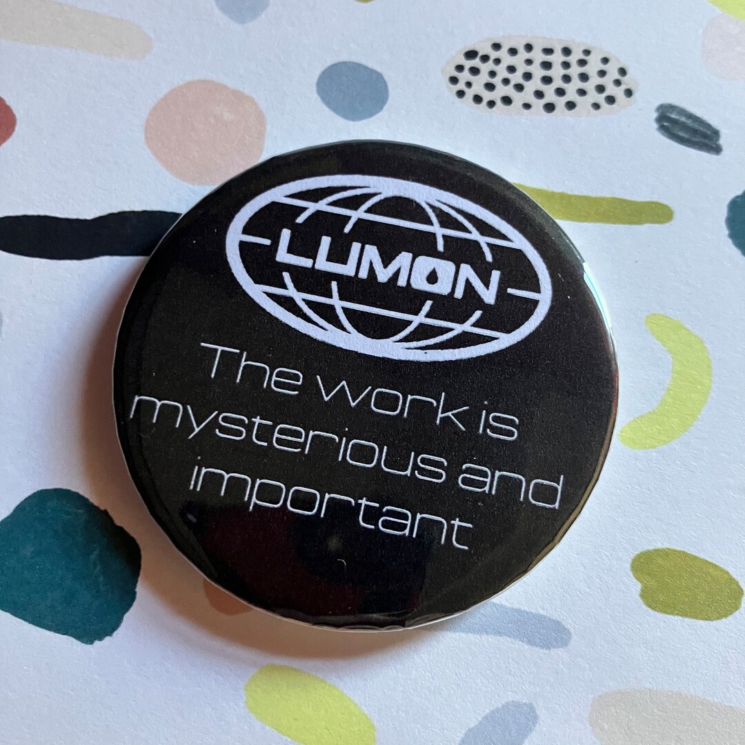 Severance Themed Pin Badge - Lumon Logo - Etsy