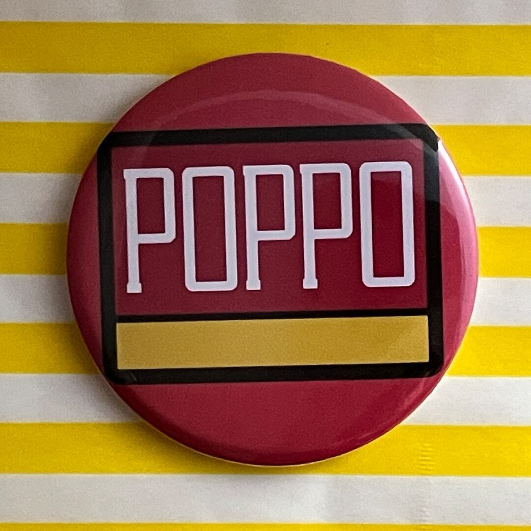 Yakuza like a Dragon Themed Pin Badge Poppo shop Logo - Etsy