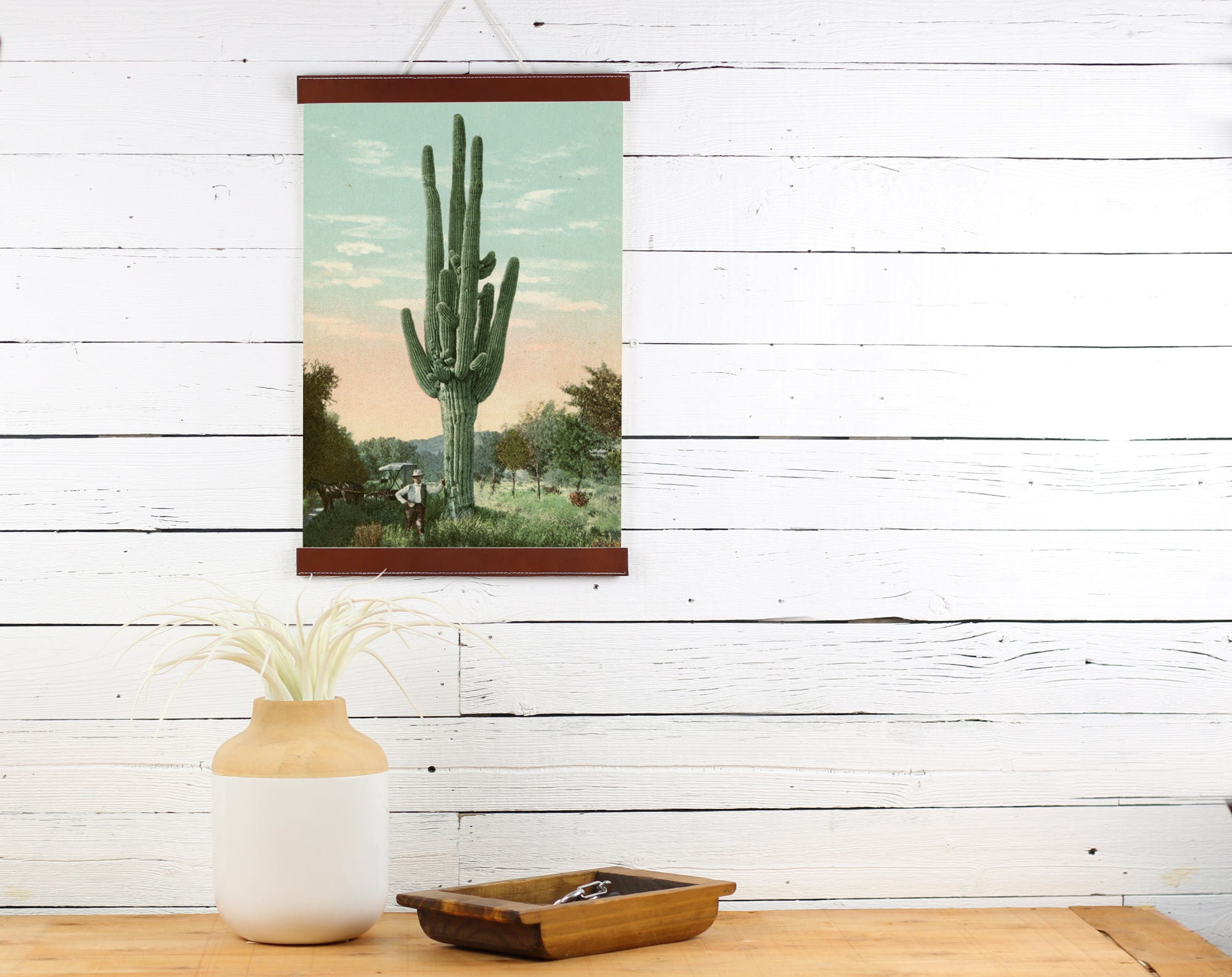 Leather Poster Hanger: Anatomy Print Frame (12 X 18) - Etsy