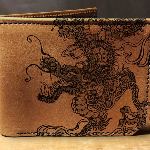 Dragon Wallet - Etsy