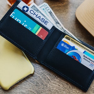Leather Space Wallet, Gifts for Men, Spectrum Wallet, Leather Wallet ...